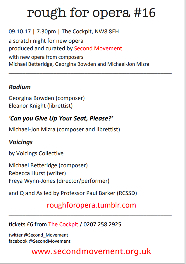 rough for opera #16 – rough for opera